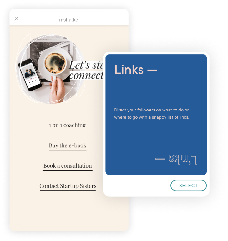 How to make the most of your link in bio | School of Instagram