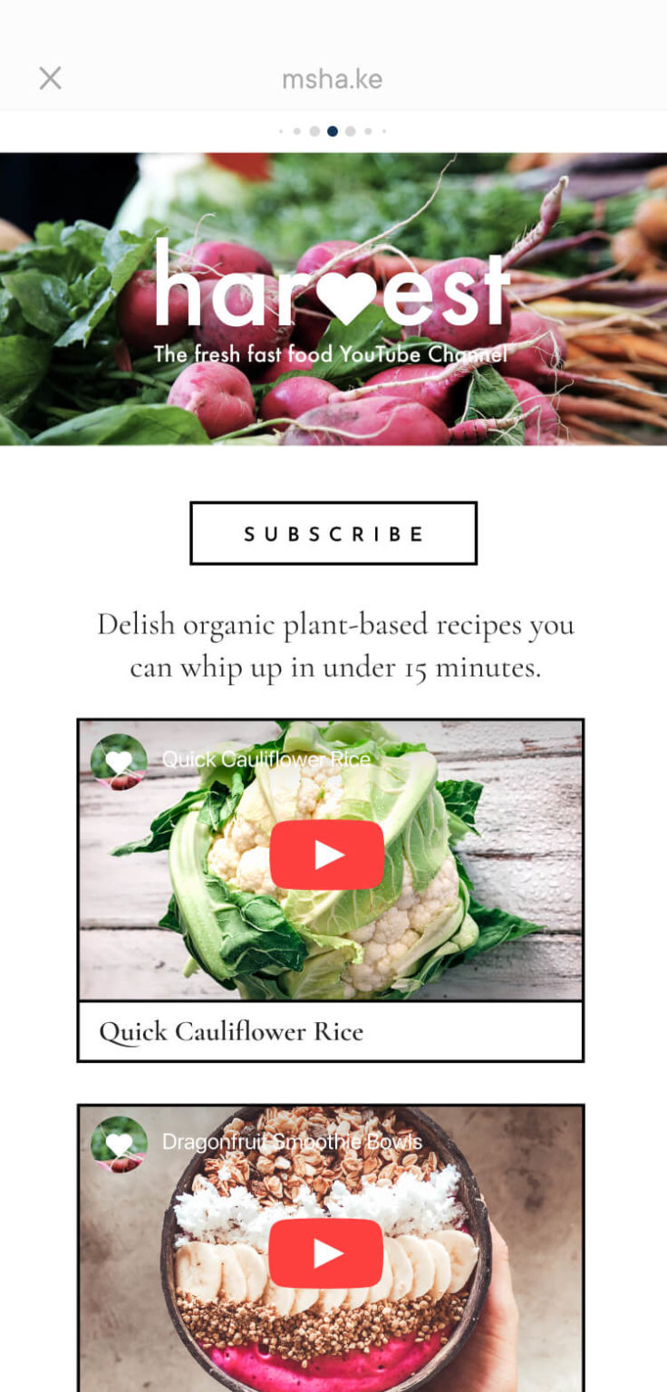 Milkshake App | Free Website Builder